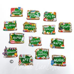 Pre School Teacher Patch, Teacher Patch, School Patches, School Subject ...