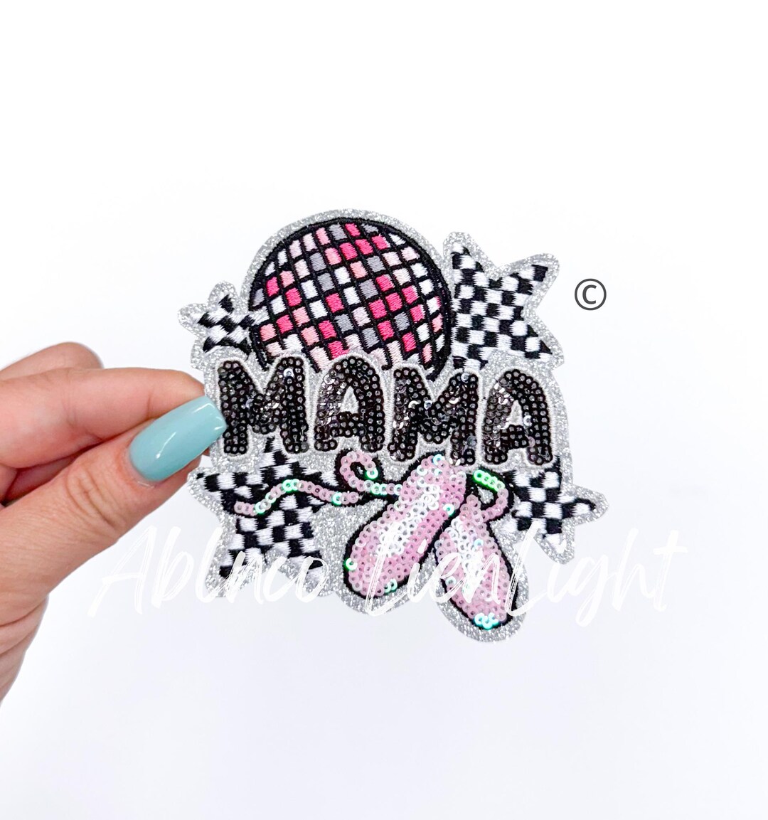 Dance Patch, Dance Mama Patch, Trucker Hat Patch, Sequin Patch, Iron on ...