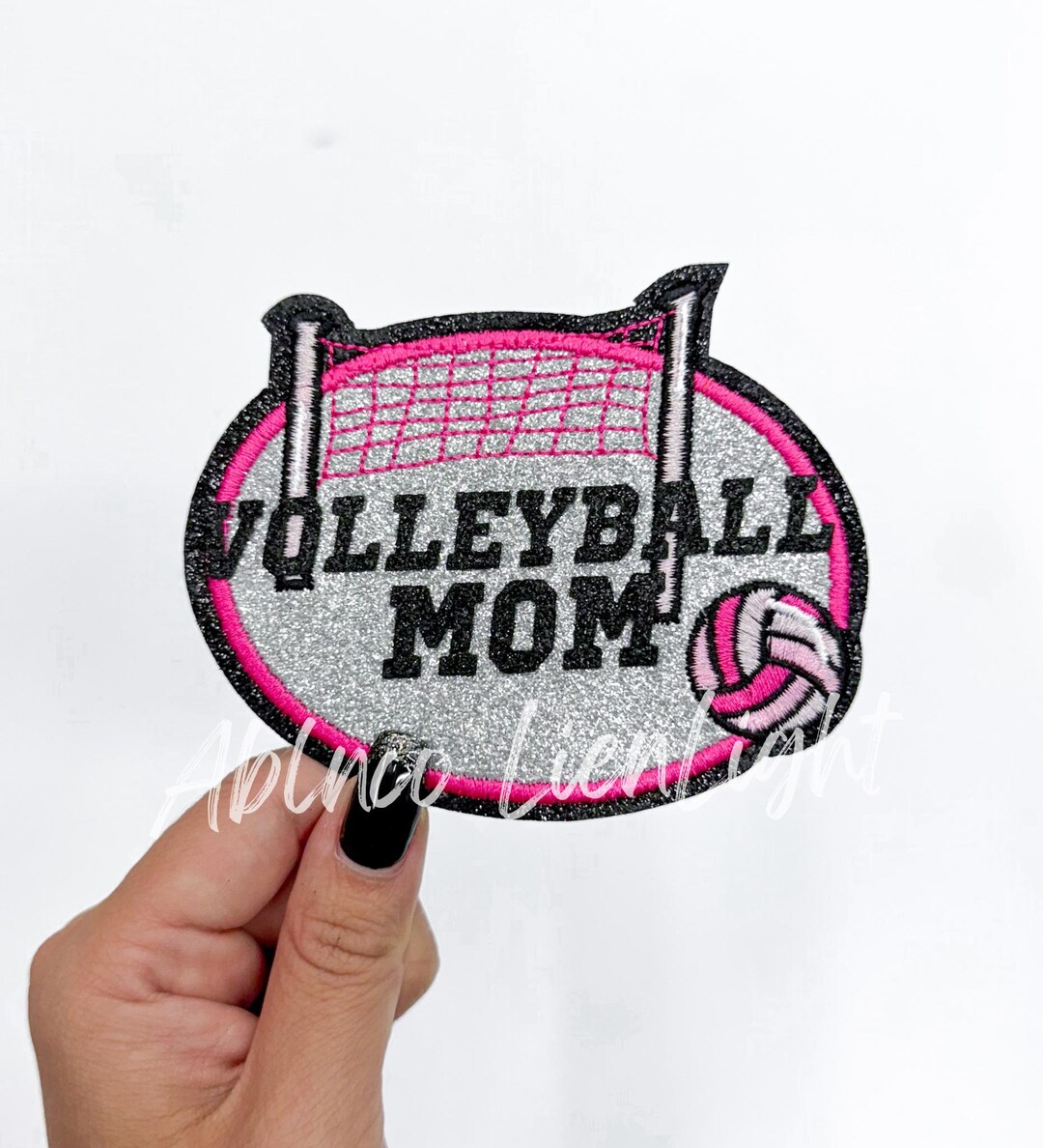 Volleyball Mom Patch: Chenille Sports Iron-on Patch (4" X 3.4") - Etsy