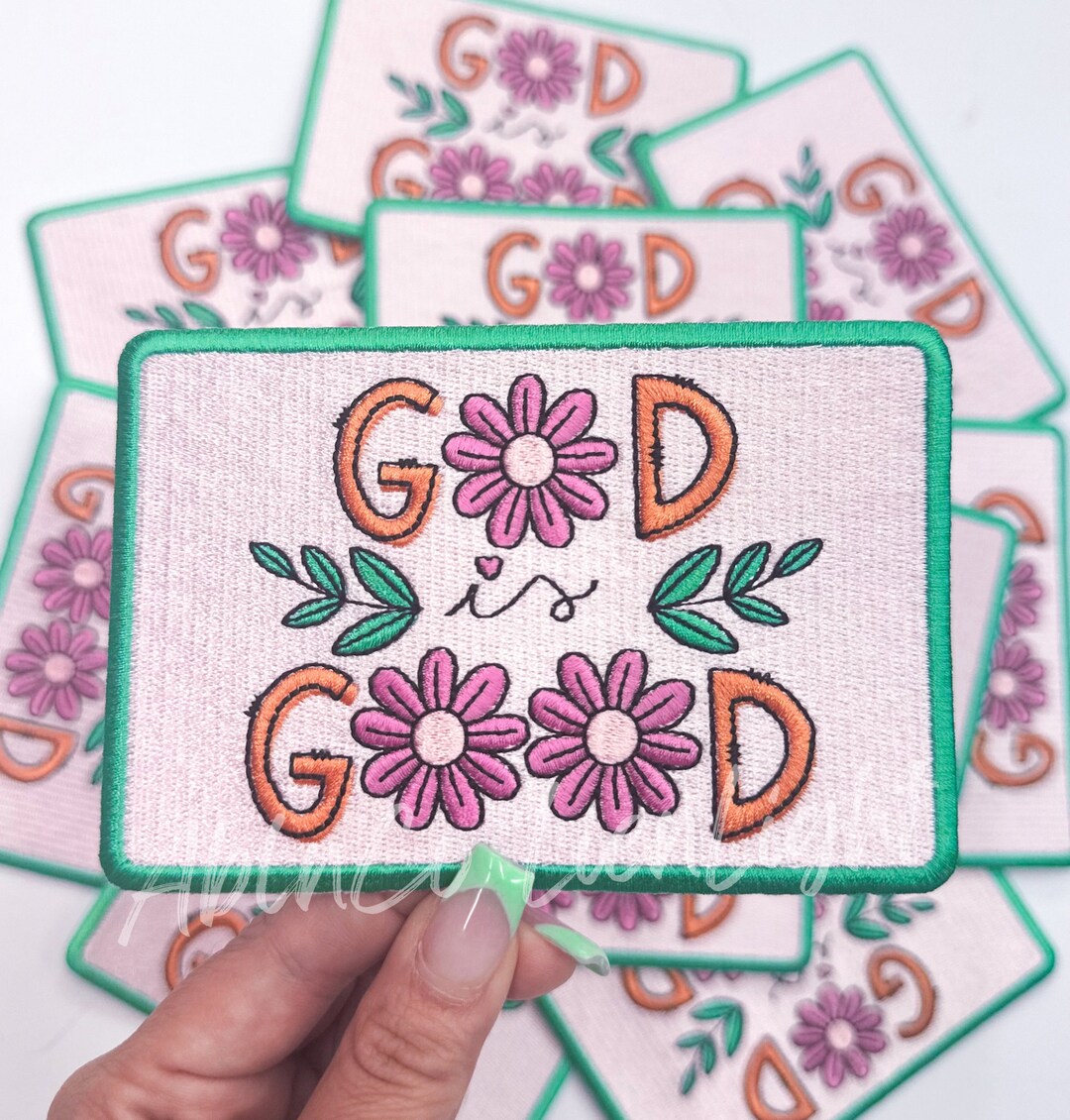 God is Good Patch, Faith Patch, Hope Patch, Bible Patch, Preppy Patch ...