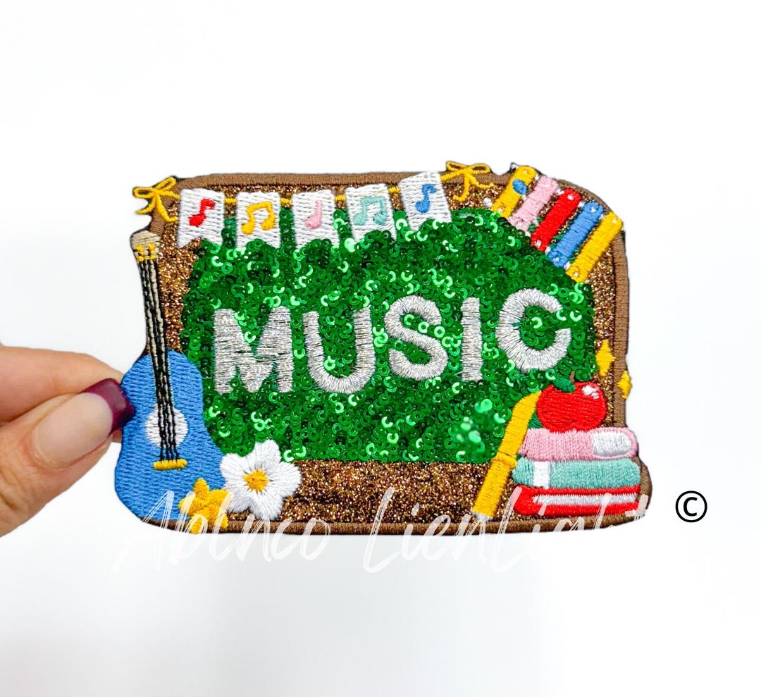 Music Teacher Patch, Teach Patch, School Patches, School Subject ...