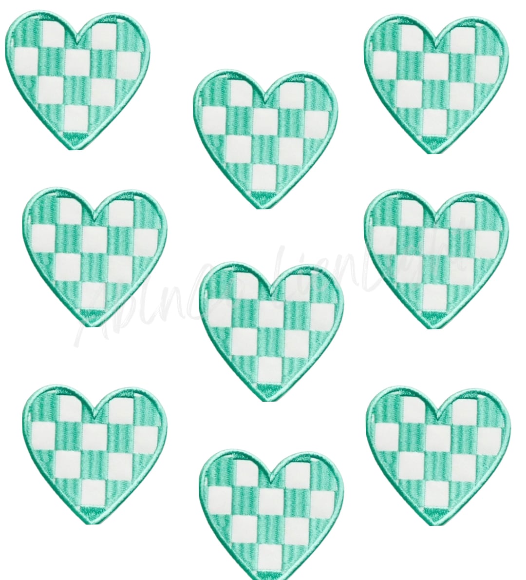 Checkered Heart Patch, Heart Patch, Preppy Patch, Retro Patch, Patch ...