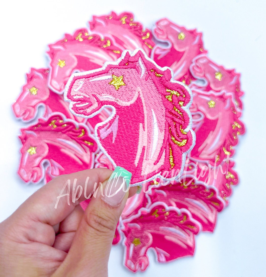 Mustang Horse Patch, Mascot Patches, Trucker Hat Patches Iron On ...