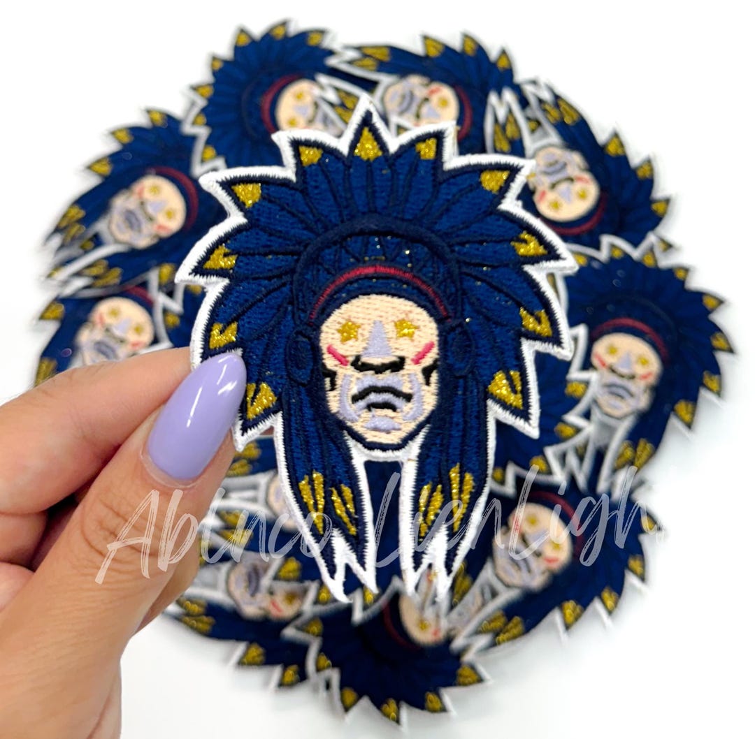 Indian Patch, Navy Indian Head Patch, Warrior Patch, Mascot Patches ...