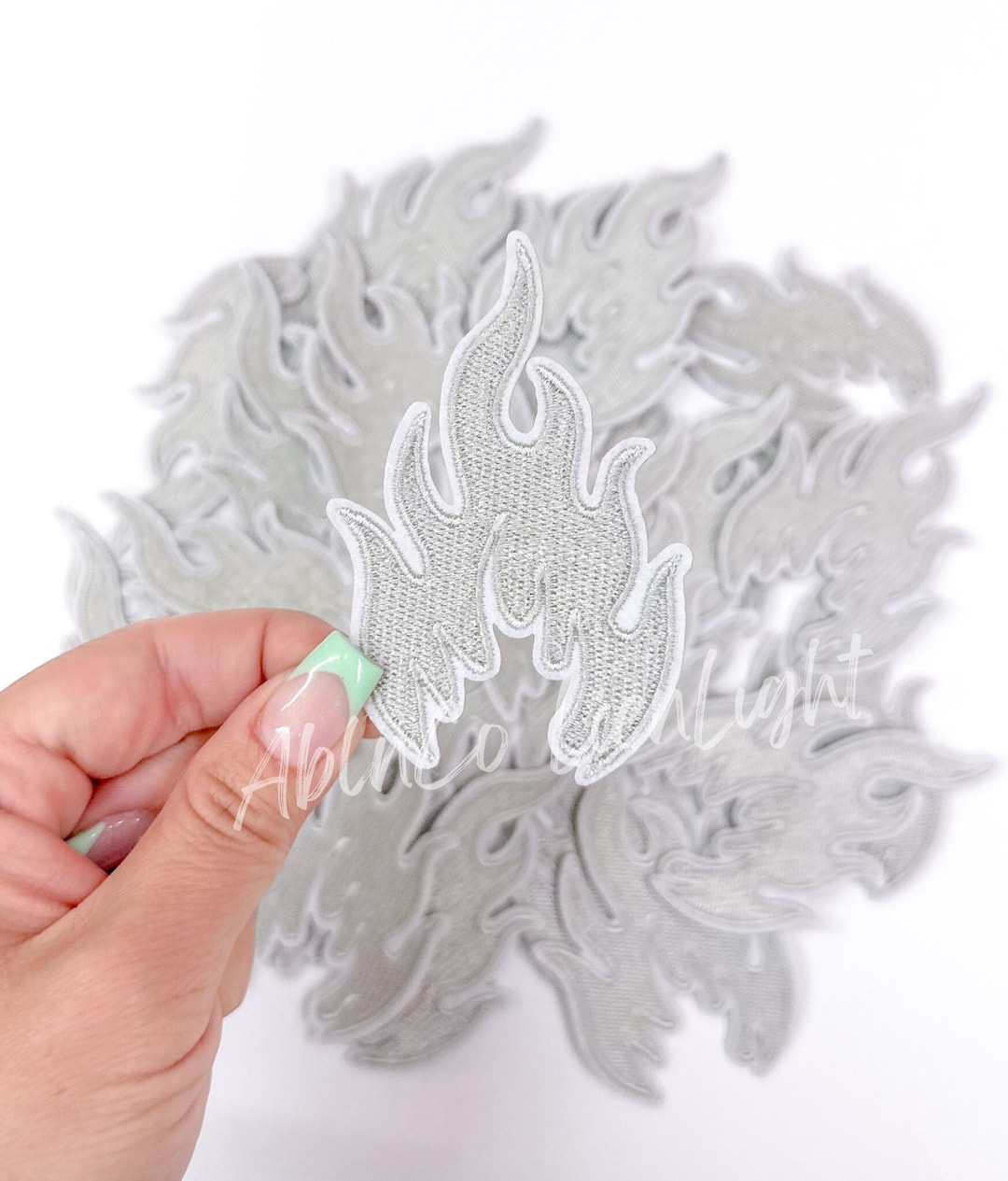 Flame Patch, Silver Patch, Trucker Hat Patches, Preppy Patch, Retro ...