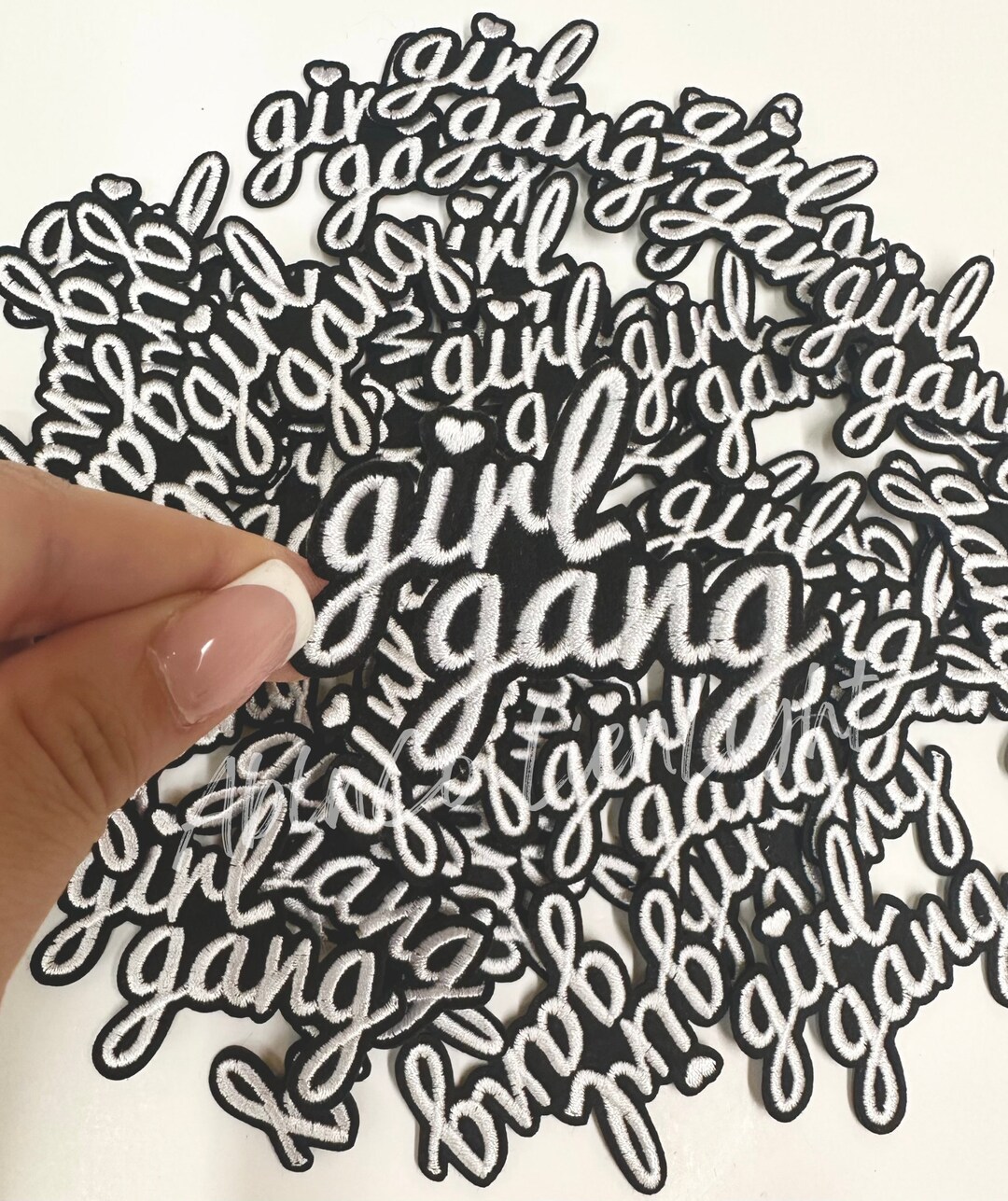 Girl Gang Patch: Embroidered Iron-on Applique - Etsy