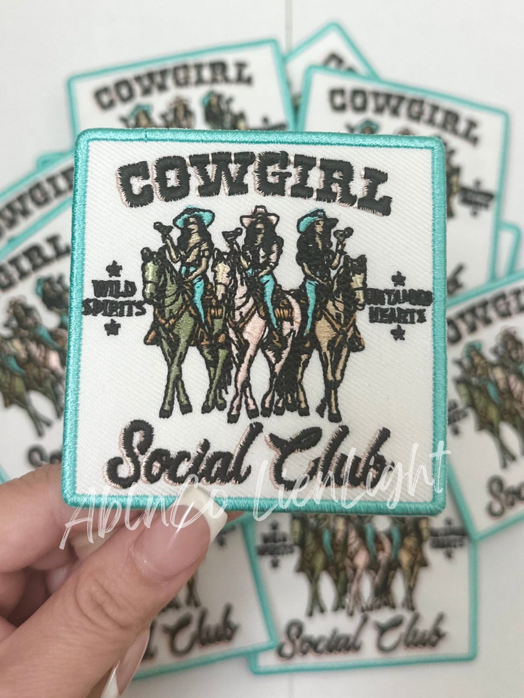 Cowgirl Patch, Turquoise Patch, Trucker Hat Patch, Rodeo Patch, Cowboy ...