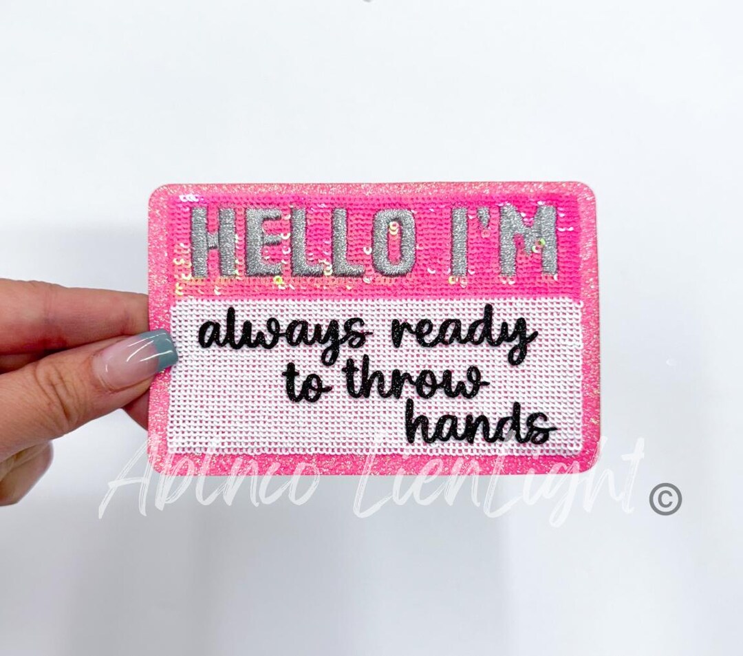 Hello I'm Always Ready Patch, Bachelorette Patch, Bridal Party Gifts ...