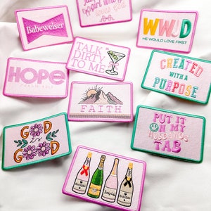 Faith Patches, Pink Patch, Preppy Patch, Jesus Patch Hat, God Patches ...