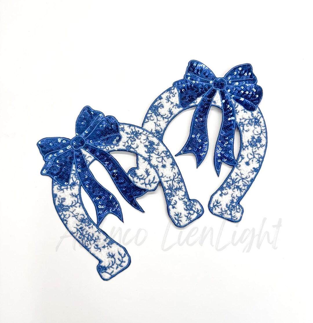 Horseshoe Patch, Bow Patch, Floral Patch, Chenille Patch, Coquette ...