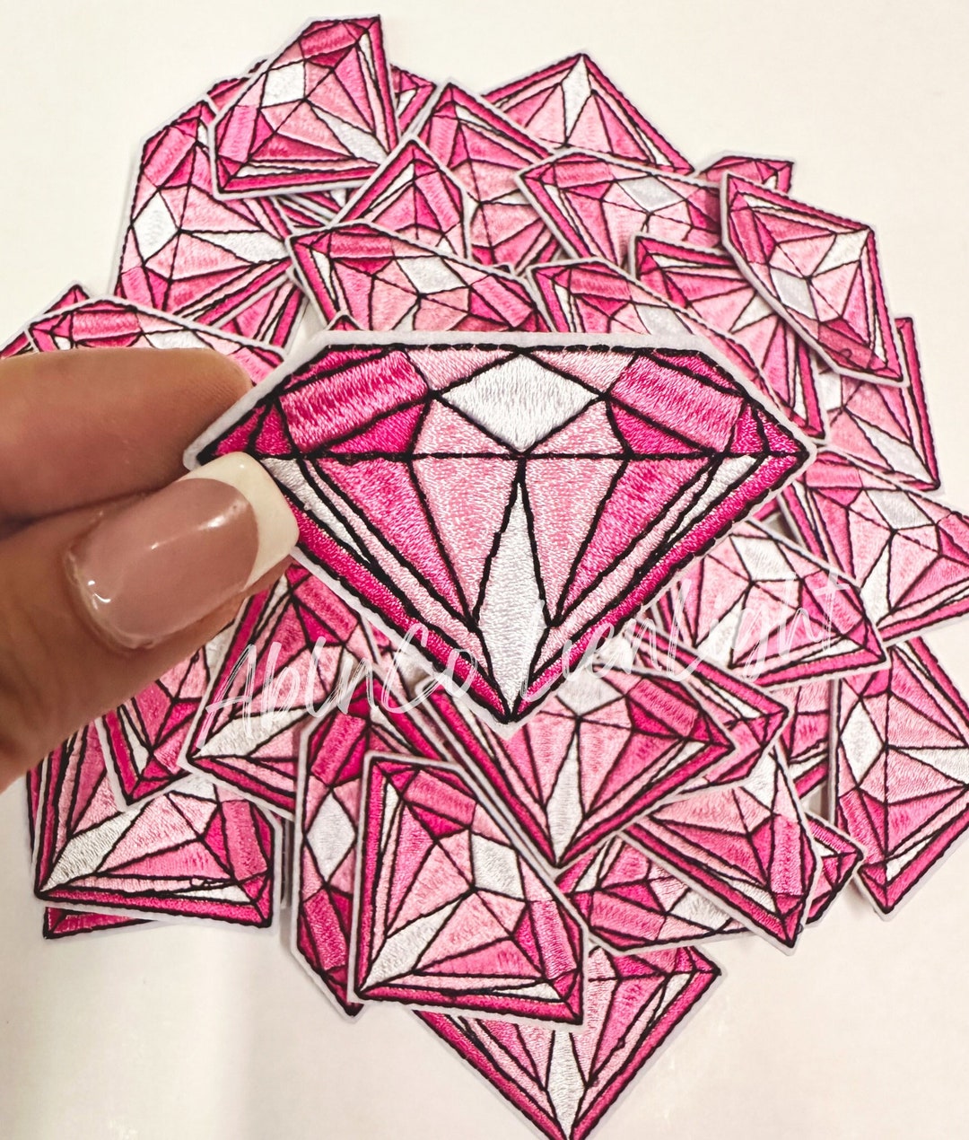 Pink Diamond Patch, Cowgirl Patch, Western Patch, Preppy Patches ...