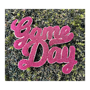 Royal Blue Game Day, Game Day Patch Iron On, Basketball Baseball Soccer ...