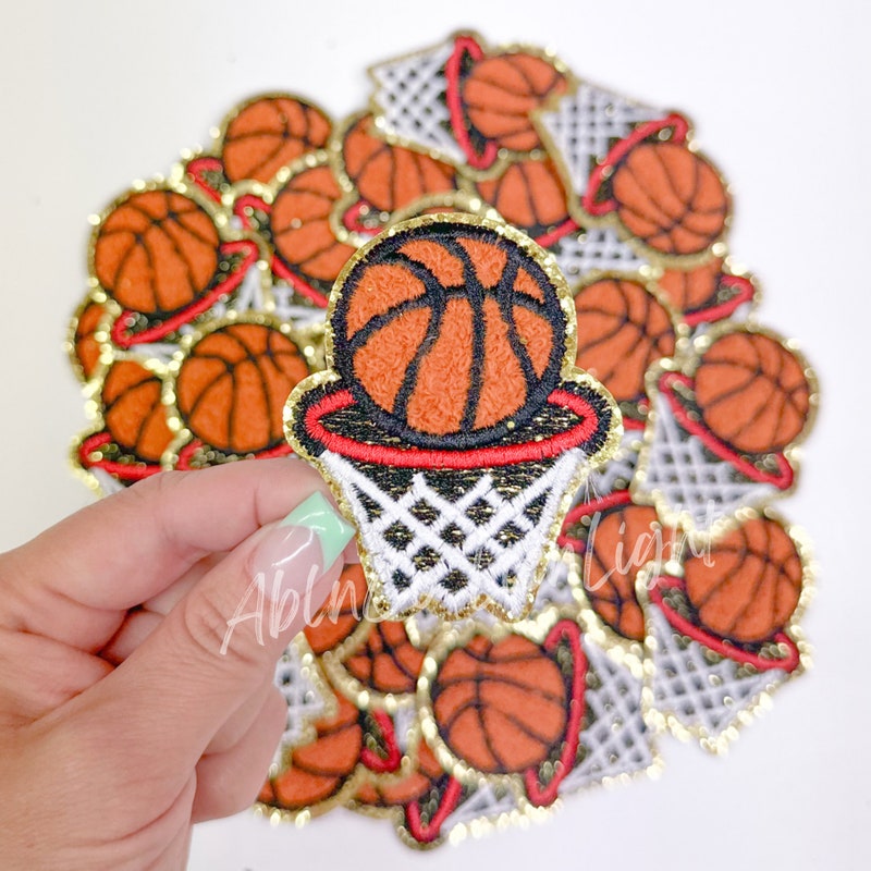 Basketball Patch - Etsy