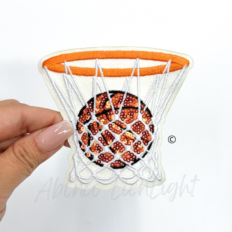 Basketball Patch - Etsy