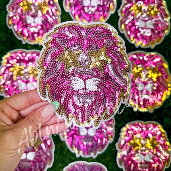 Lion Patch - Etsy