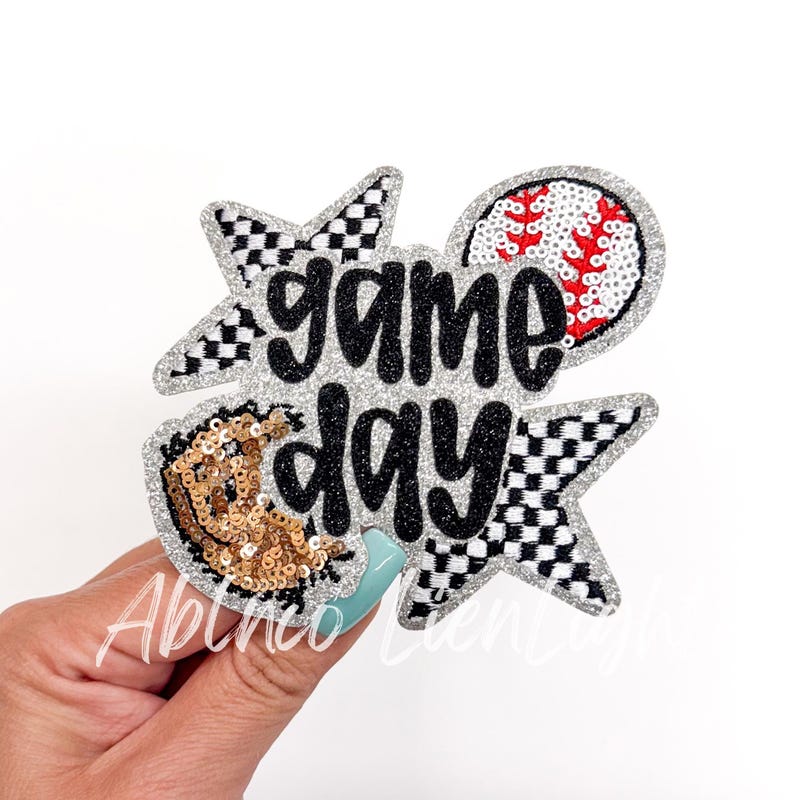 Bling Game Day Patch - Etsy