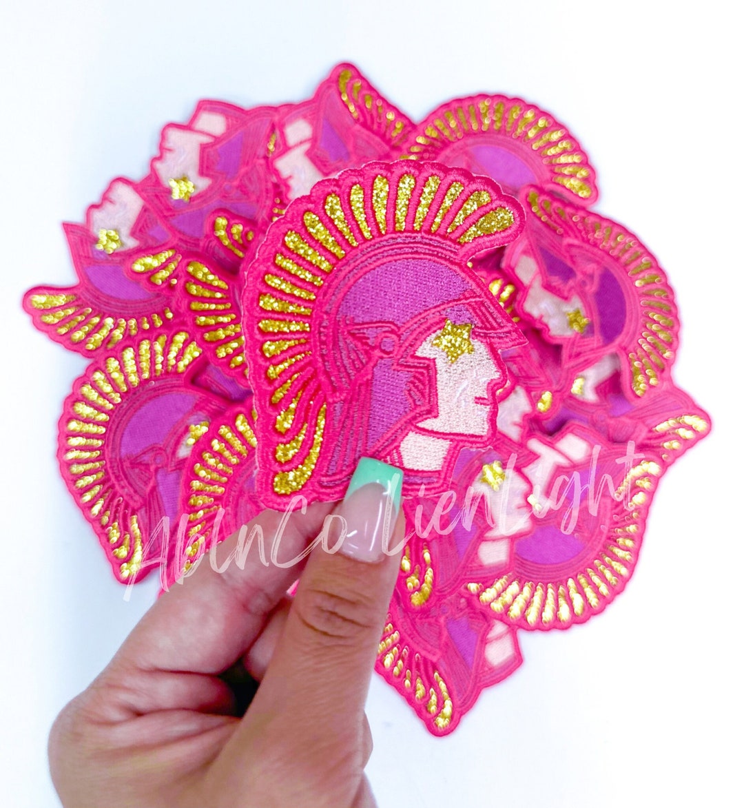 Trojan Patch, Mascot Patches, Trucker Hat Patches Iron On, Preppy ...