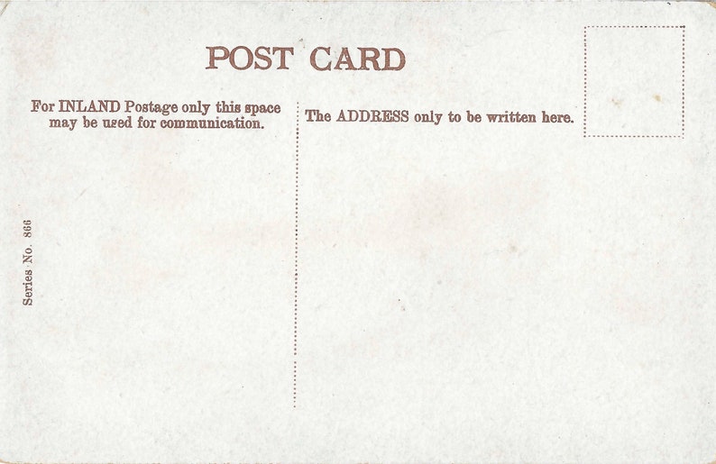 Wolf, Loup, Rare, Antique Postcard, Set in Handcrafted Hardwood and ...