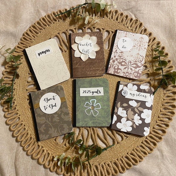 Mini Notebook - Etsy