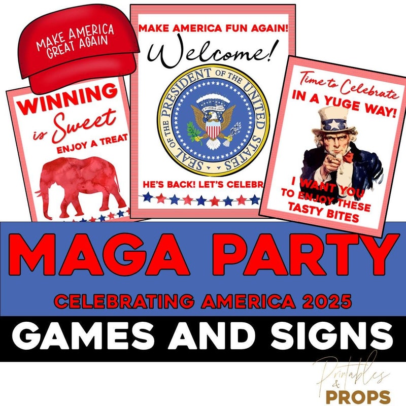 Trump Inauguration Party Supplies - Etsy