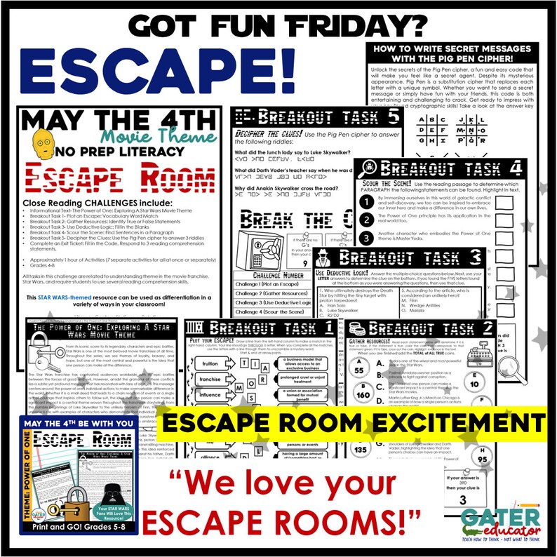 May the Fourth Be With You Star Wars Activities for Kids Star Wars Day ...