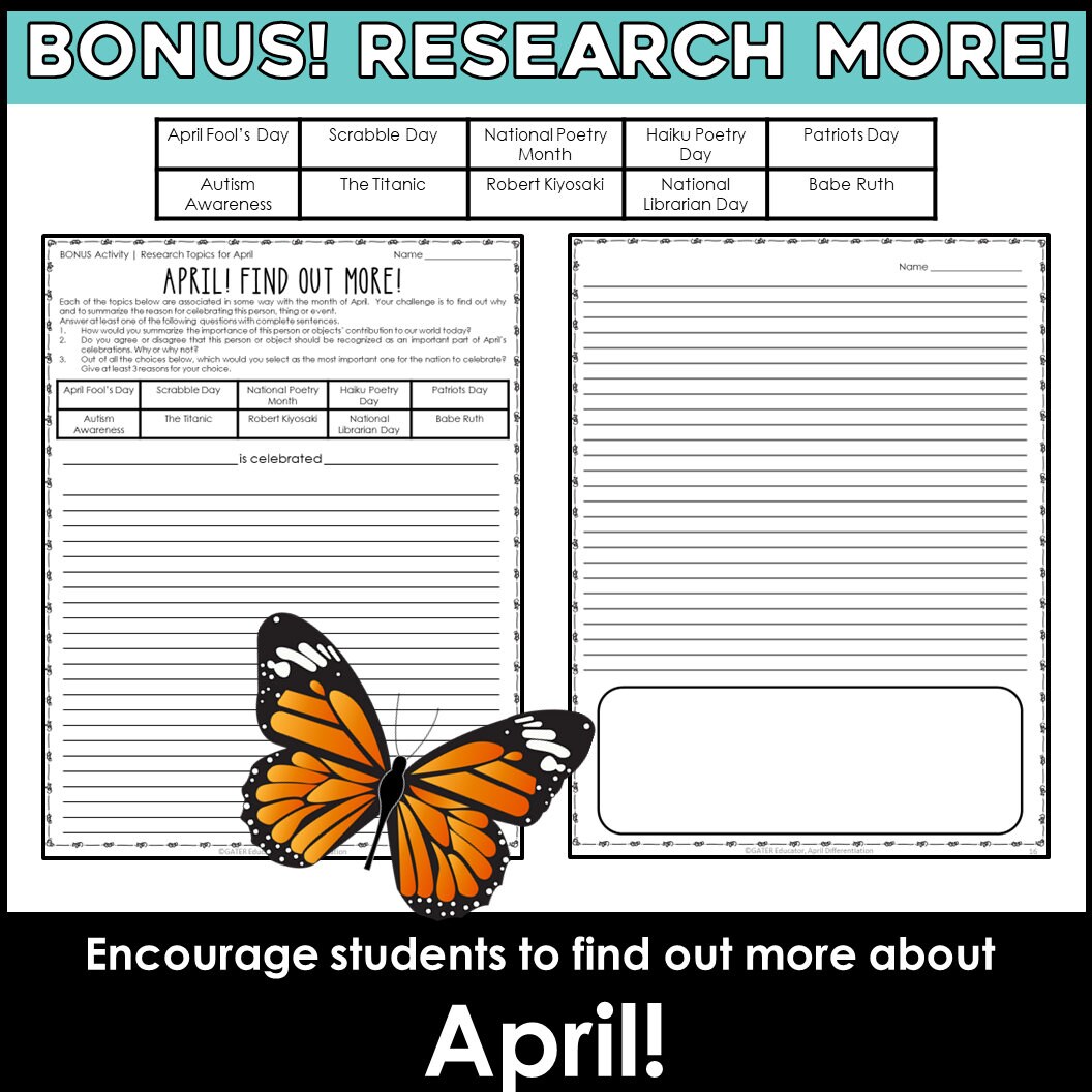 Spring Activities for Kids, Printable Activity Bundle, Logic Puzzles ...
