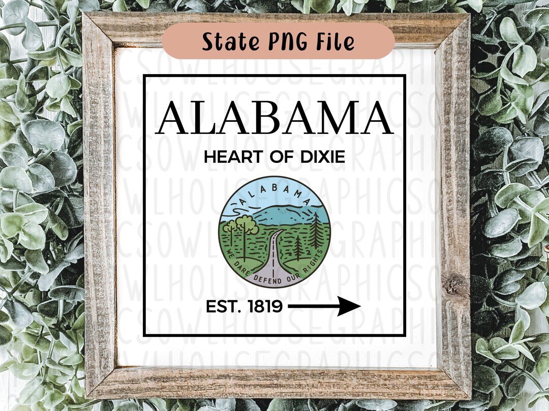 Alabama Png, State of Alabama Png, 50 States Png, Alabama Fifty States ...