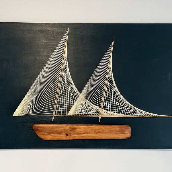 Sailboat String Art - Etsy