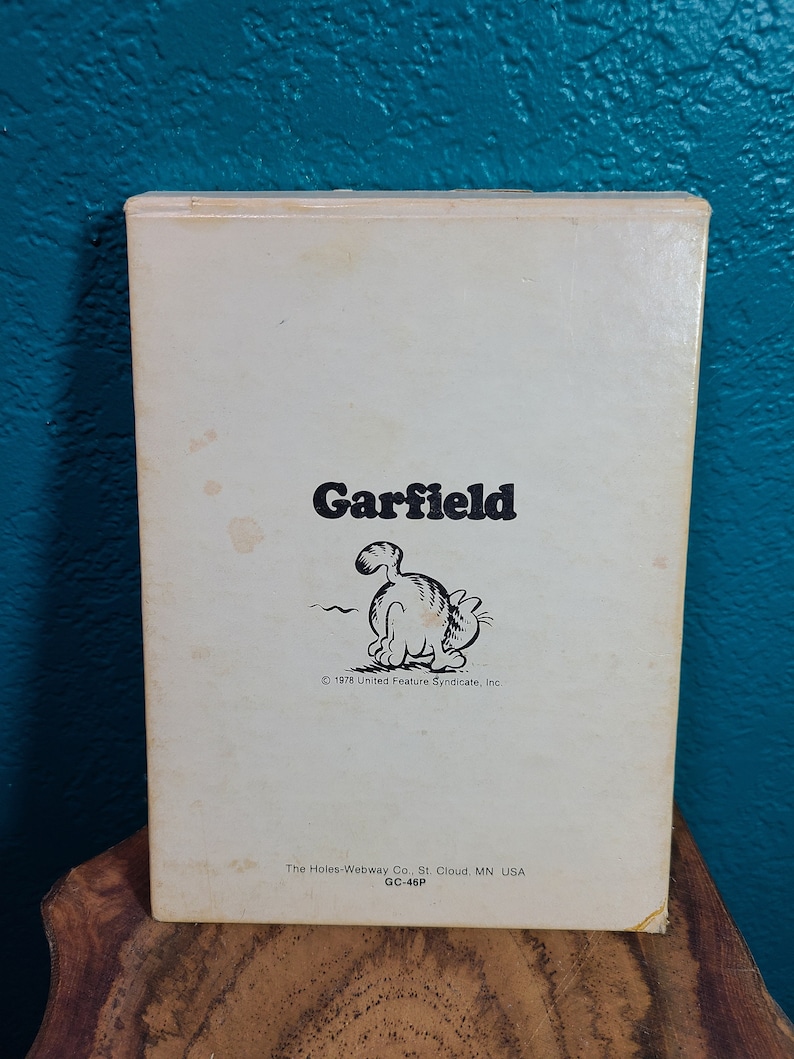 Vintage Garfield Notepad C1978 - Etsy