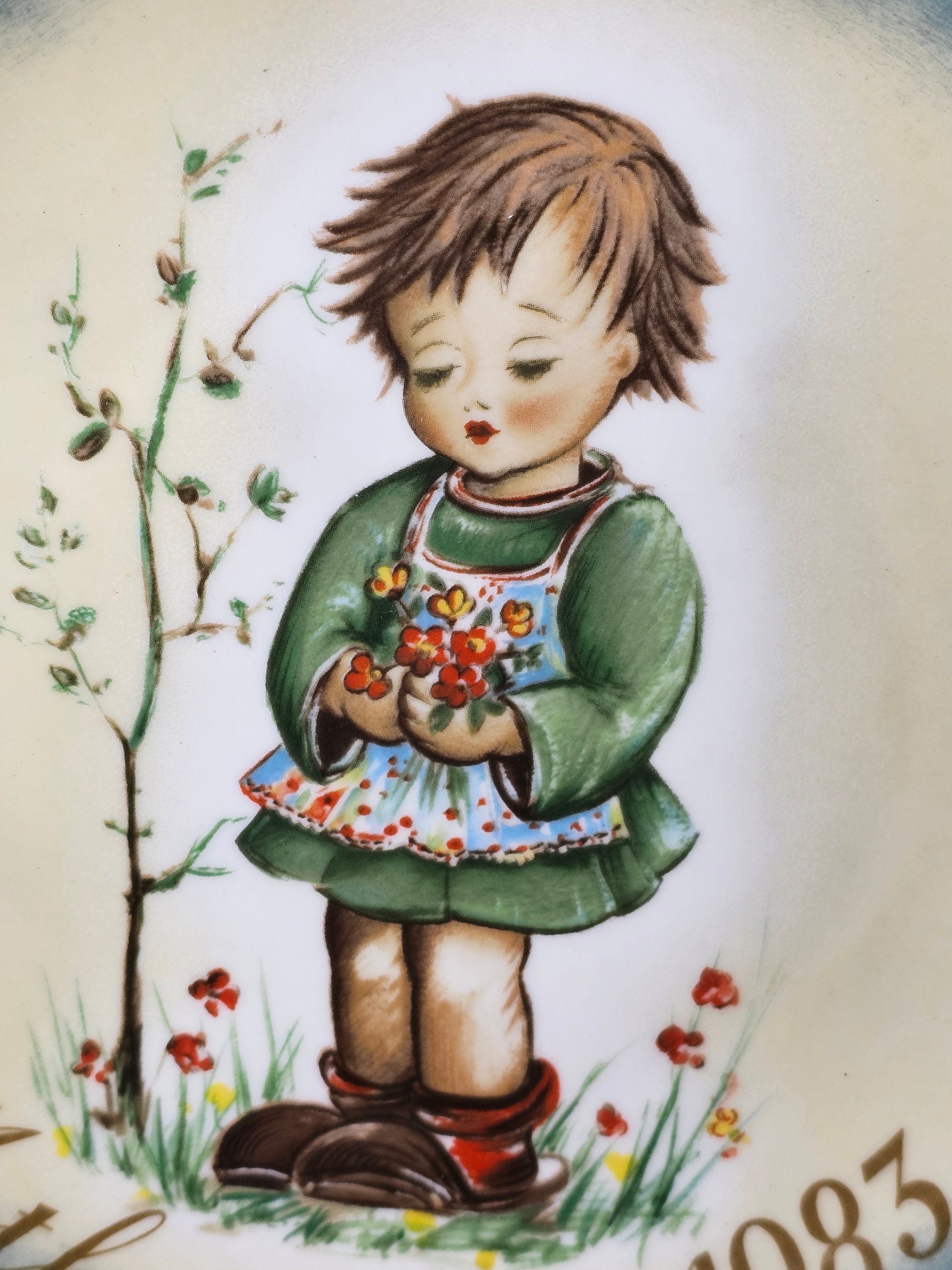 1983 Schmid Hummel Collector's Mother's Day Plate Inspired by Sr. Berta ...