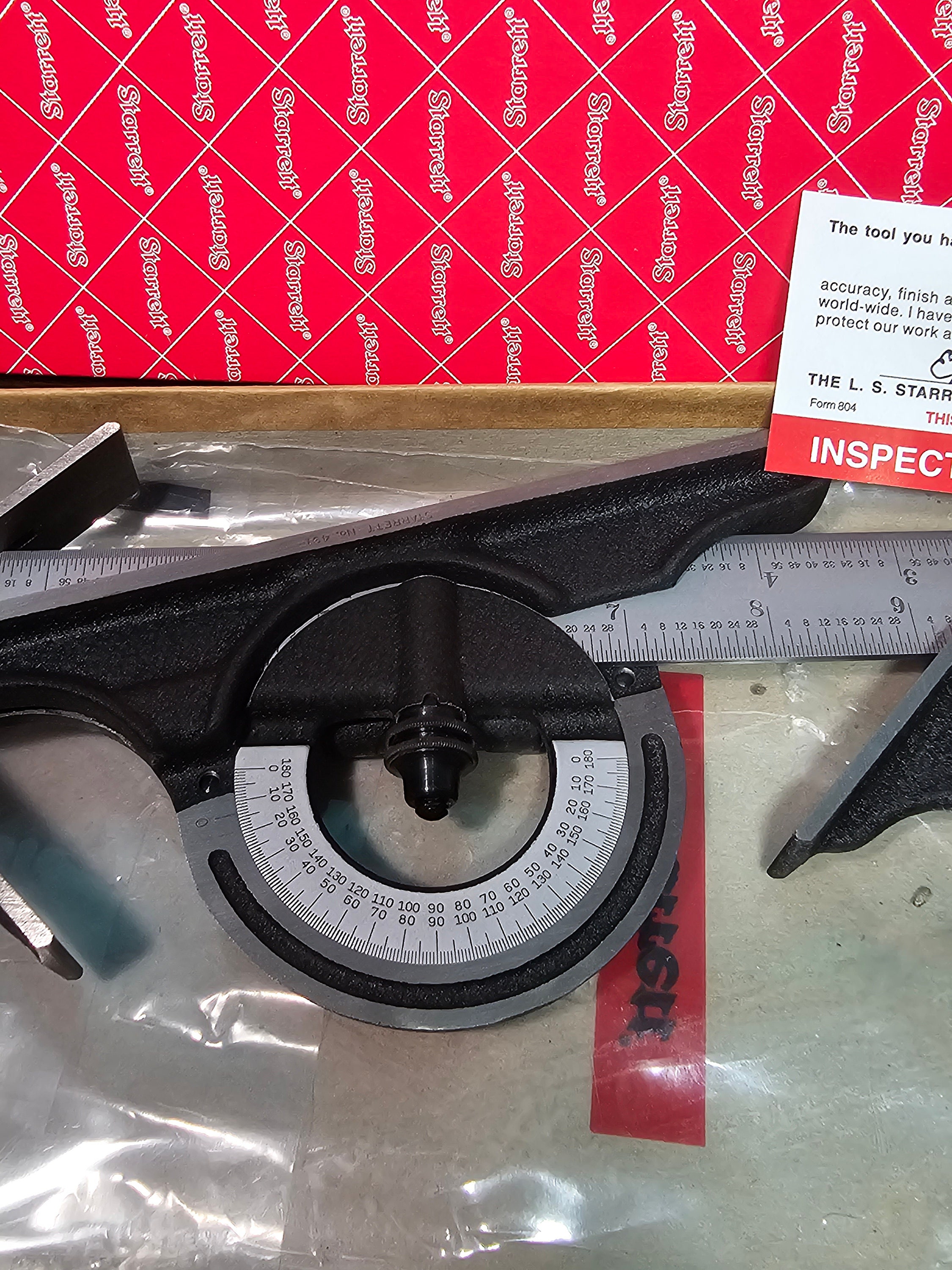 Starrett Combination Set C435 Machinist Tools USA - Etsy