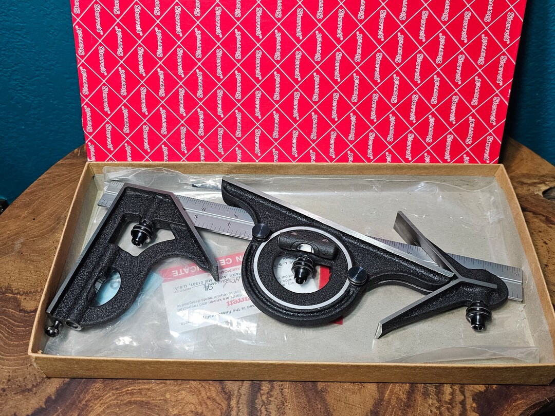 Starrett Combination Set C435 Machinist Tools USA - Etsy