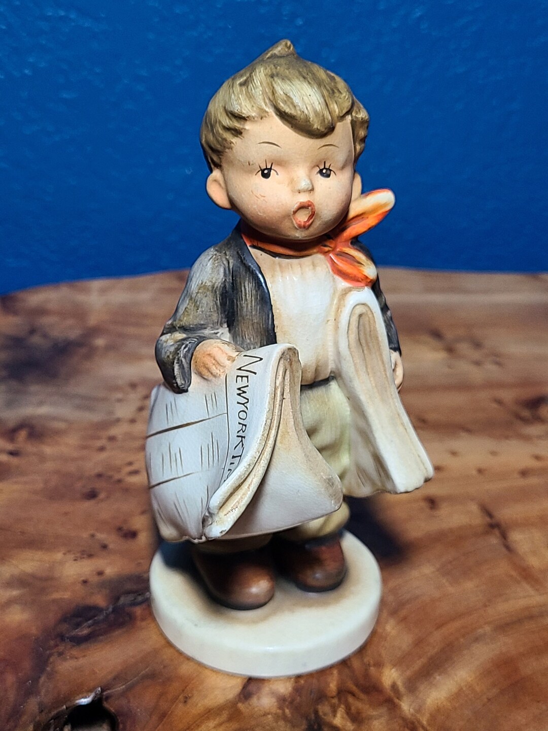 Vintage Napco Japan Figurine AH1B "newsboy" - Etsy