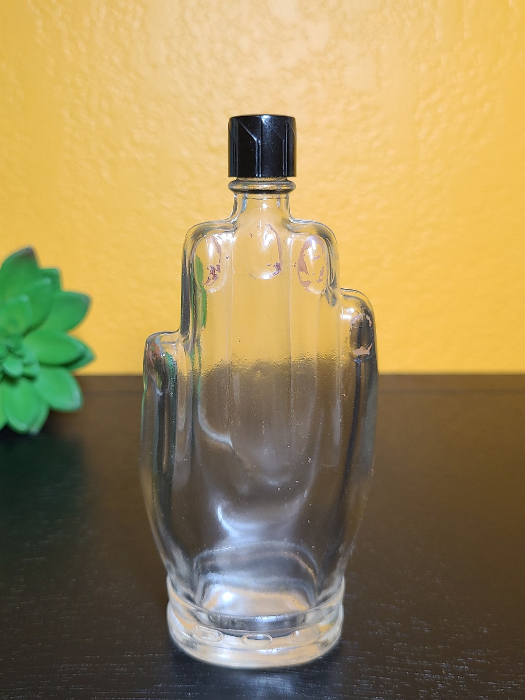 Vintage Glass Gypsy Hand Perfume Bottle - Etsy