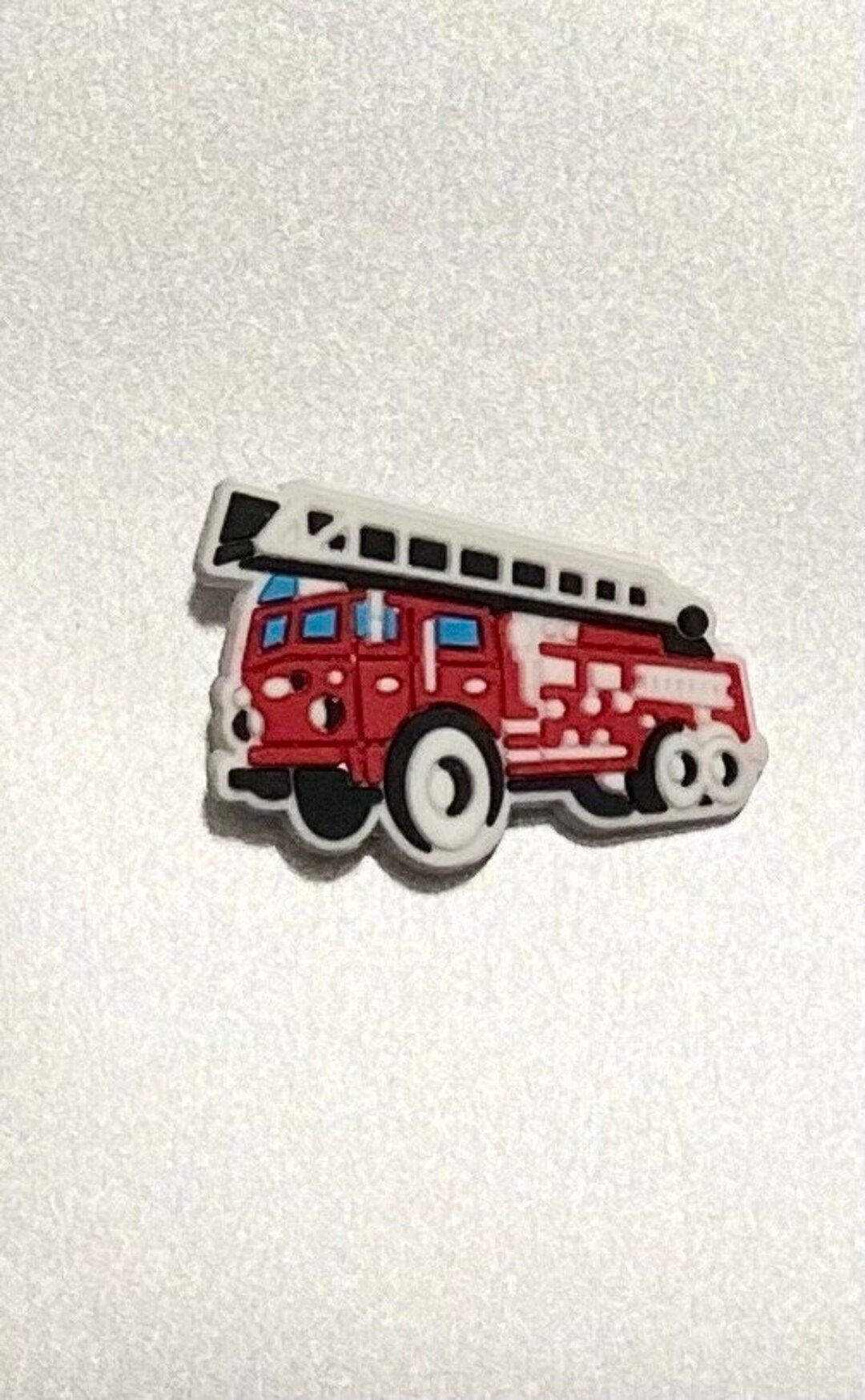 Large Fire Truck Shoe Charm - Etsy