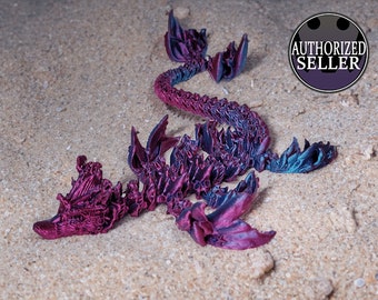 3D Printed Articulated Coral Reef Dragon Dragon Fidget 3D Printed Pics ...