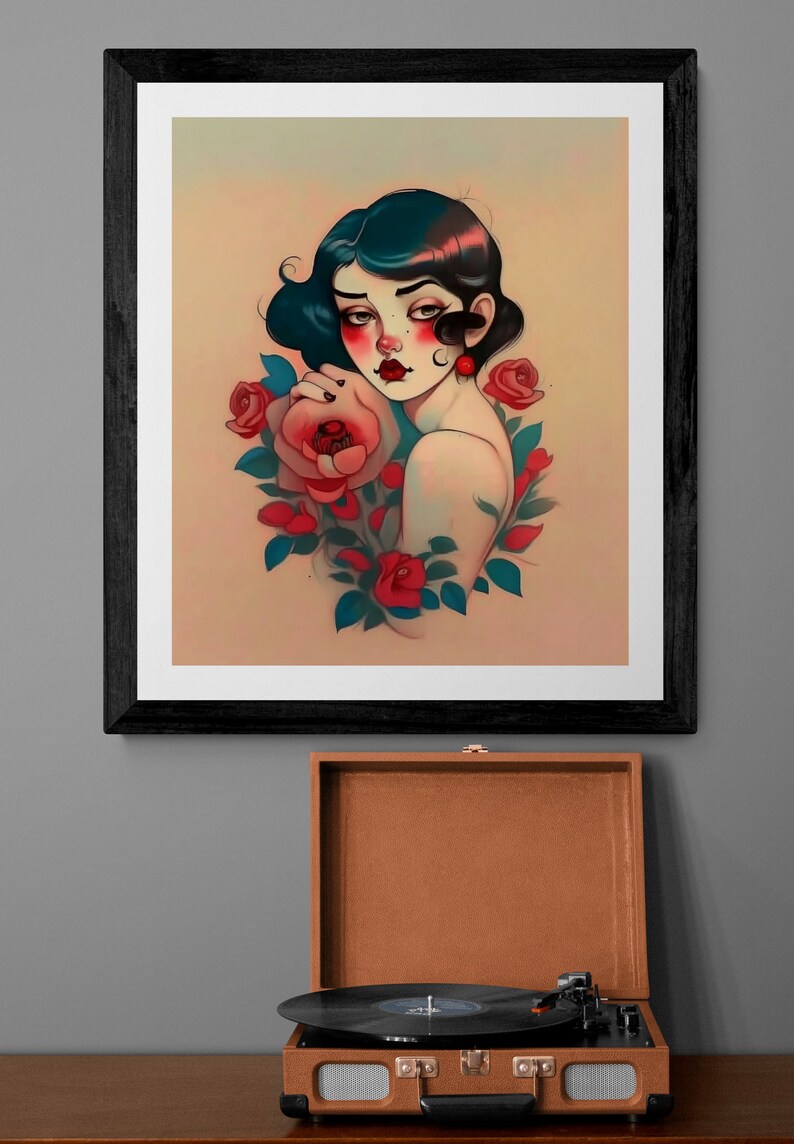 Pinup Collection Digital Print, Digital Download Print, Wall Decor ...