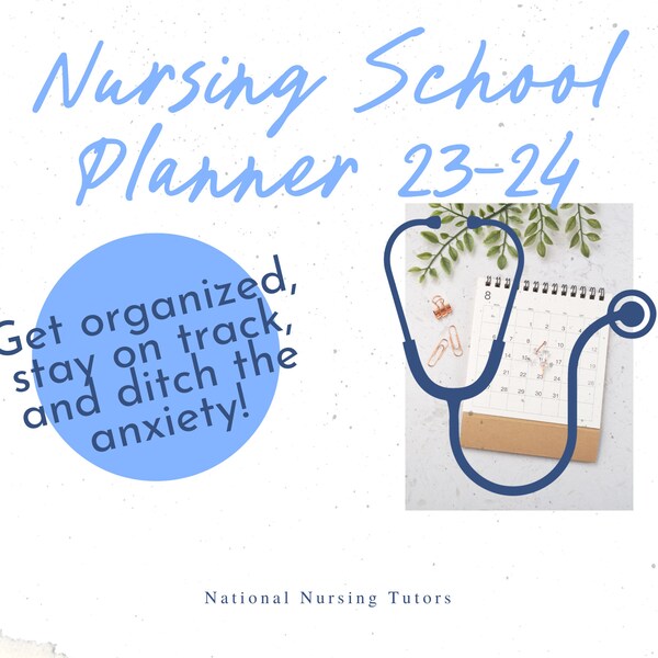 Nursing Planner 2023 2024 - Etsy