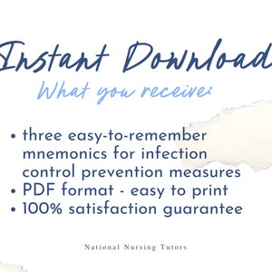 Infection Control Precautions - Etsy