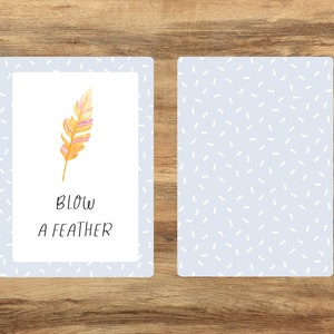 Easter Coping Skills Cards Printable for Kids, Cute Pastel Calm Down ...