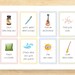 Coping Skills Cards Original Collection, Cute Pastel Watercolor ...