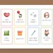 Coping Skills Cards for Kids Holiday Collection, Cute Pastel Watercolor ...