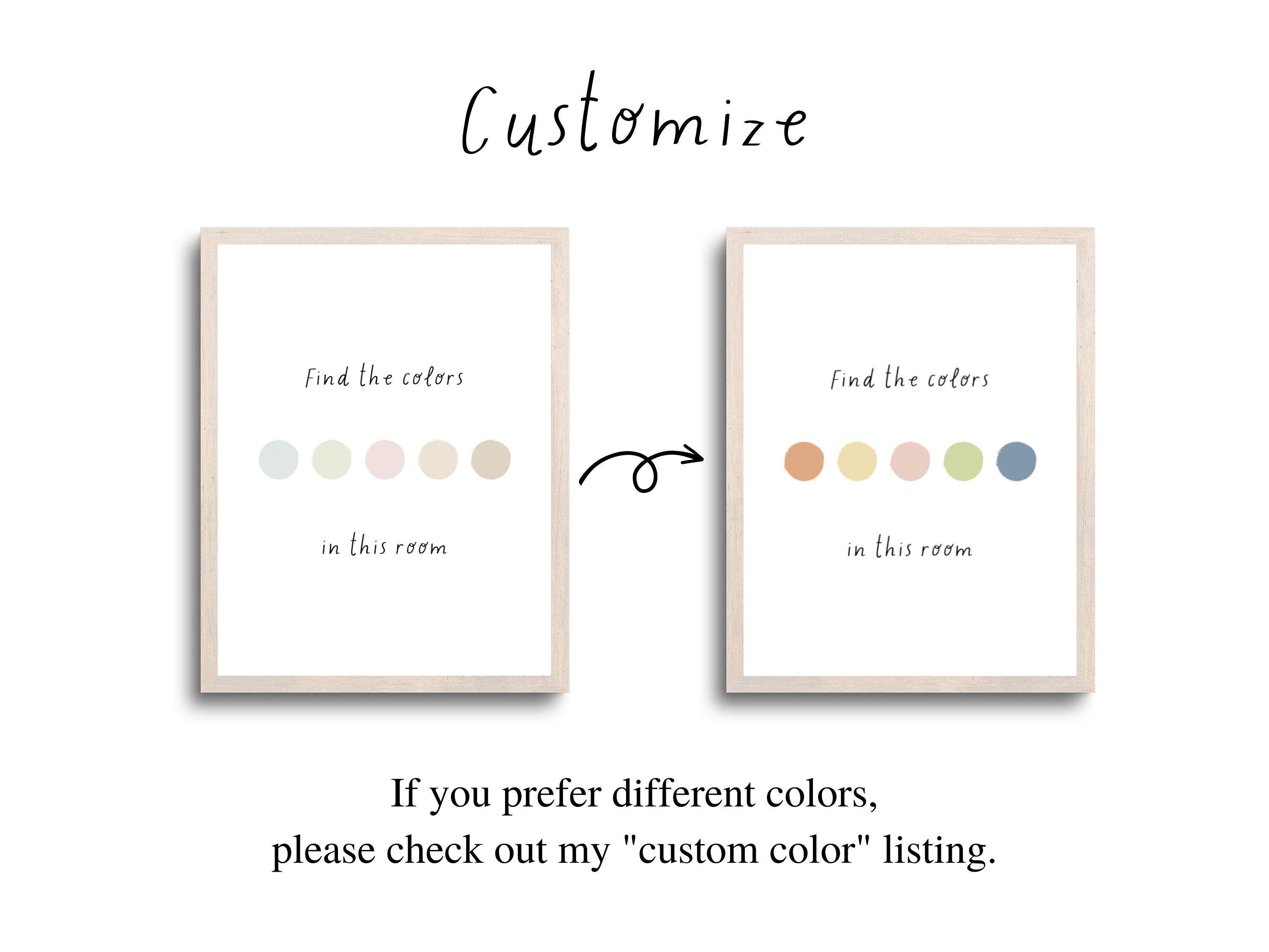 Box Breathing Wall Art Pastel Green Gradation, Simple Aesthetic ...