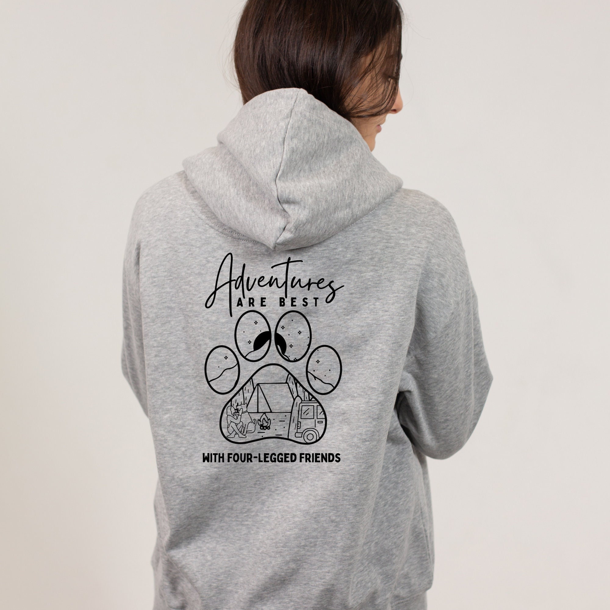 Dog Svg | Camp Dog Svg | Paw Print Mountain Adventure | Svgpngcutfile ...