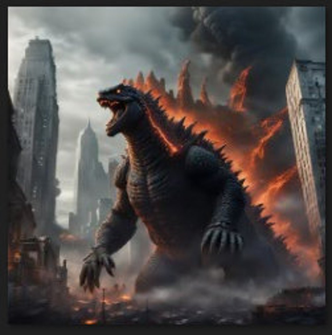 Godzilla - Etsy