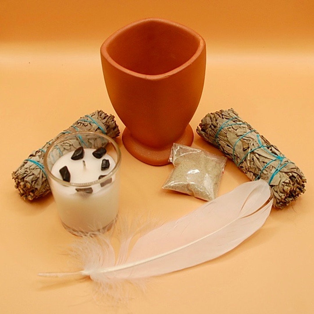 Smudging Kit to Cleanse You and Your Home Positive Energy Gift Box - Etsy