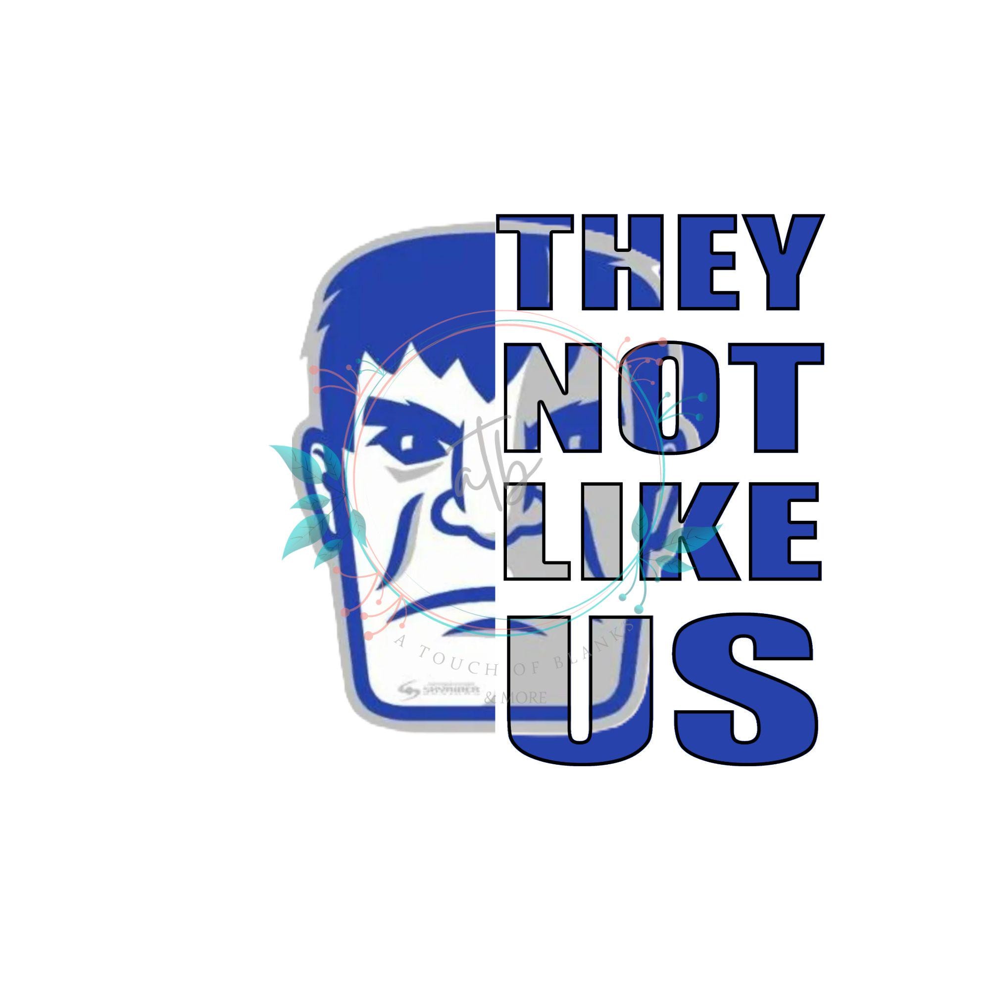They Not Like Us Custom Design - Etsy