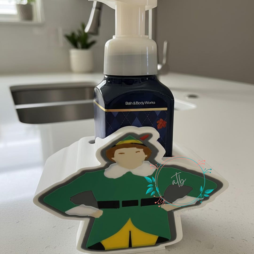 Elf Soap Holder-8 Color File (bath & Body Works) 3D Digital File - Etsy