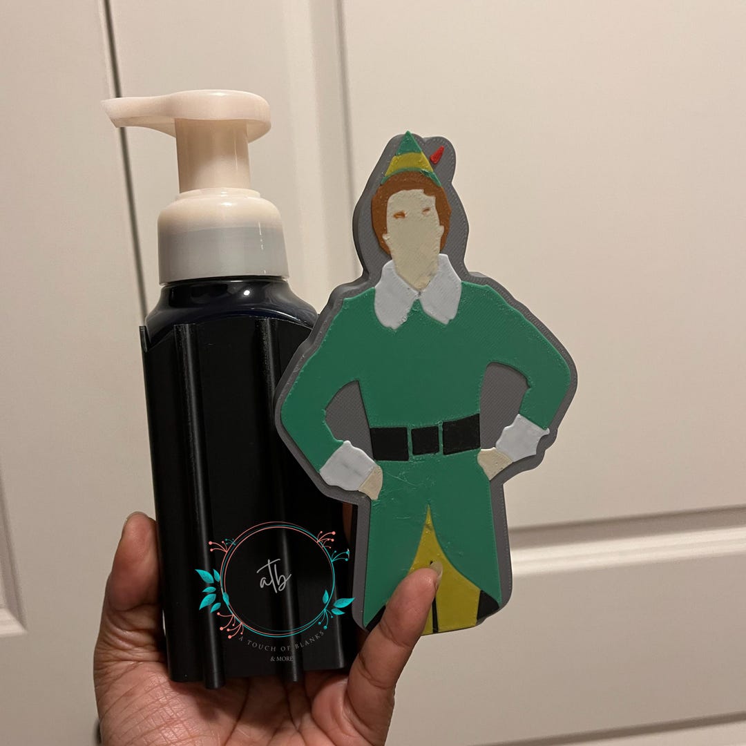 Elf Interchangeable Soap Holder FRONT PLATE ONLY (bath & Body Works) 3D ...