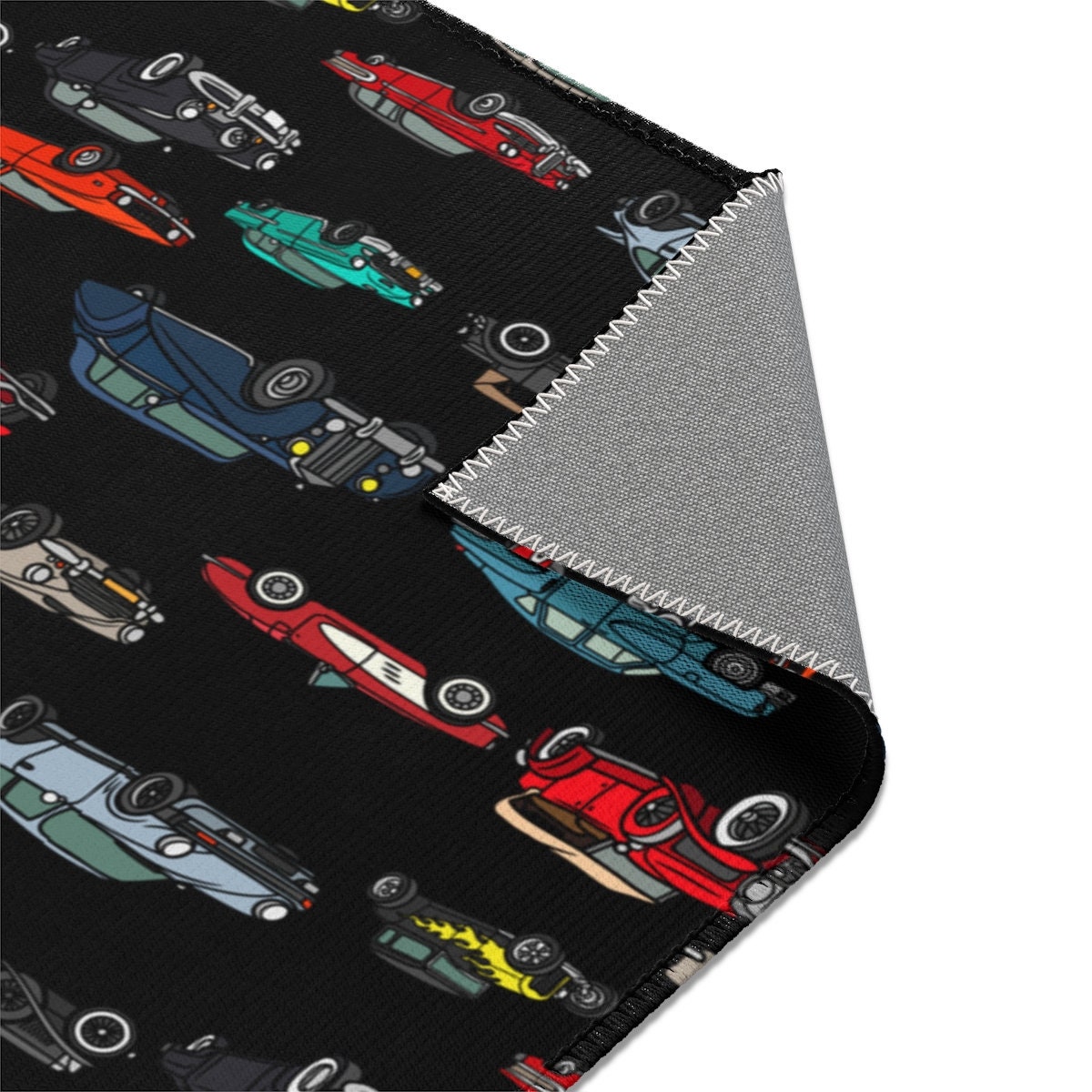 Car Area Rug Classic Car Home Decor Car Themed Home Decor - Etsy